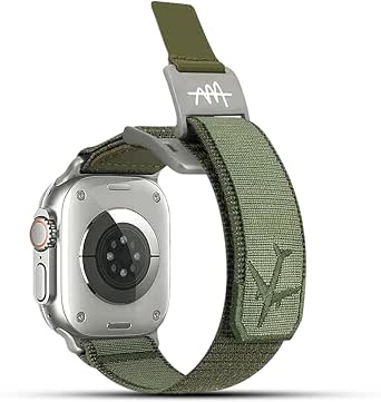Dado Nylon Band Compatible with Apple watch Series 10 | Ultra 2 | 9 | 8 ...
