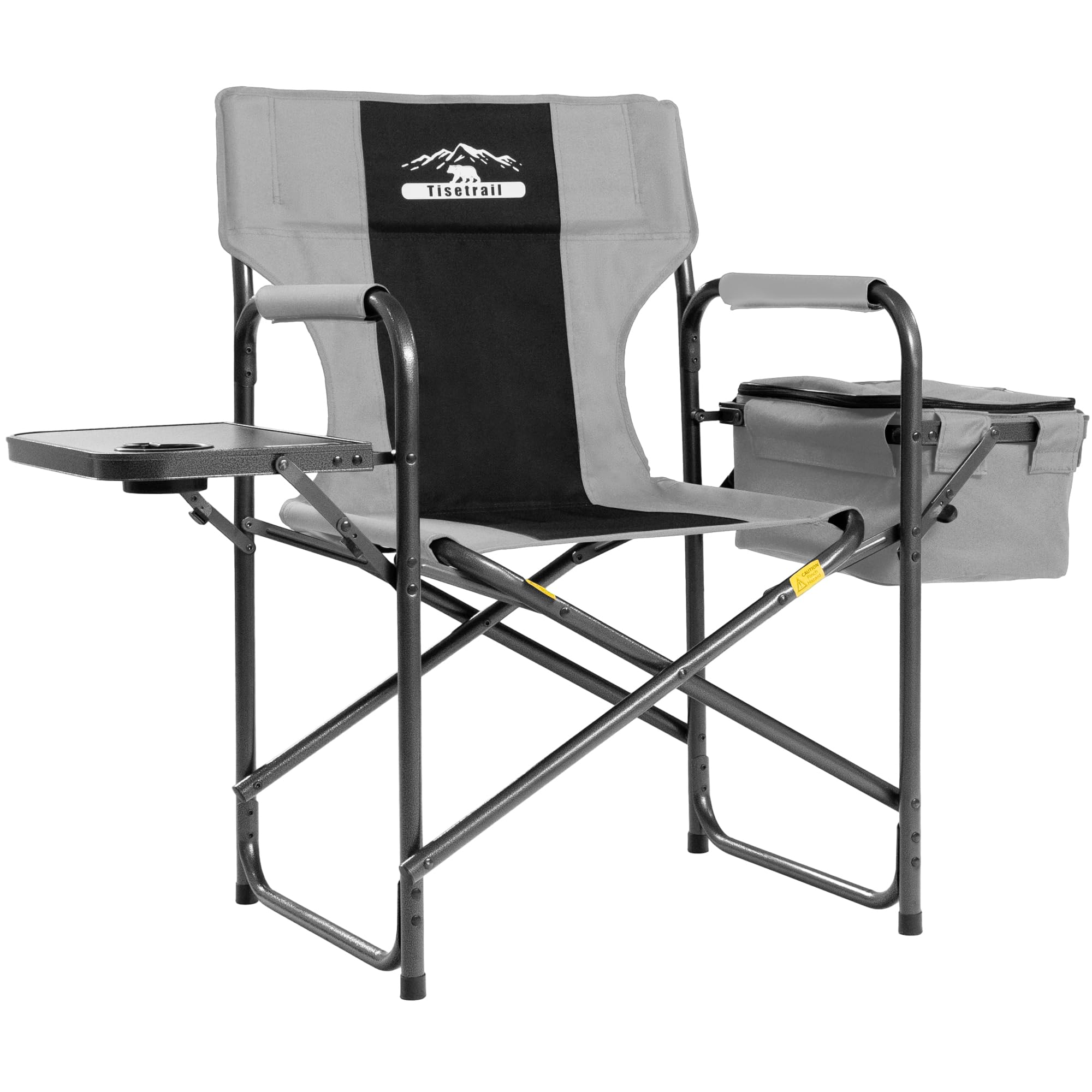 Amazon.com : Tisetrail Director Camping Chair with Cooler Bag Camping ...