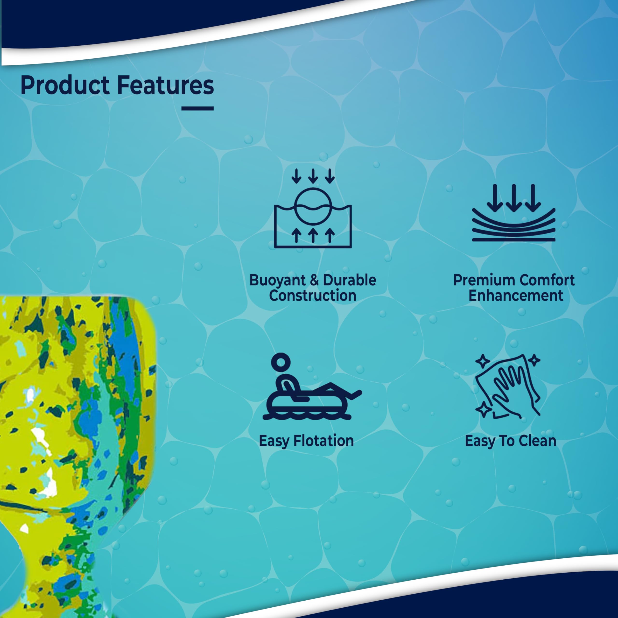 Snapklik.com : VOS Phoenix Graphic Printed Saddle Effusion Water Floats ...