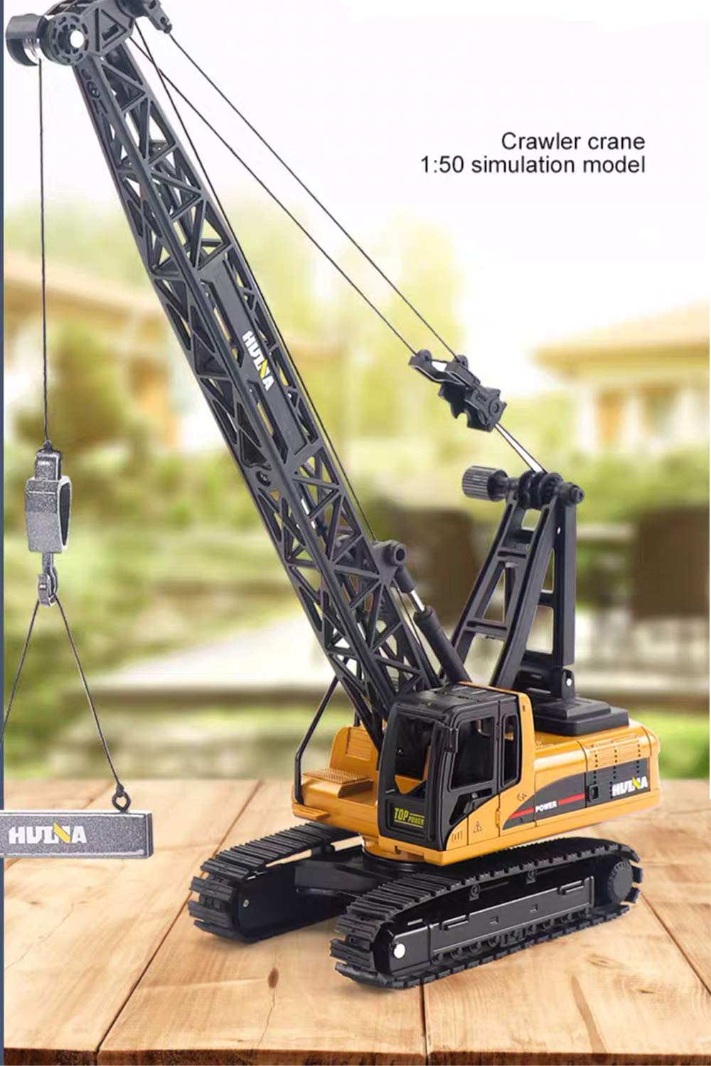 Gemini&Genius Construction Vehicle Toys Crawler Crane Dragline ...