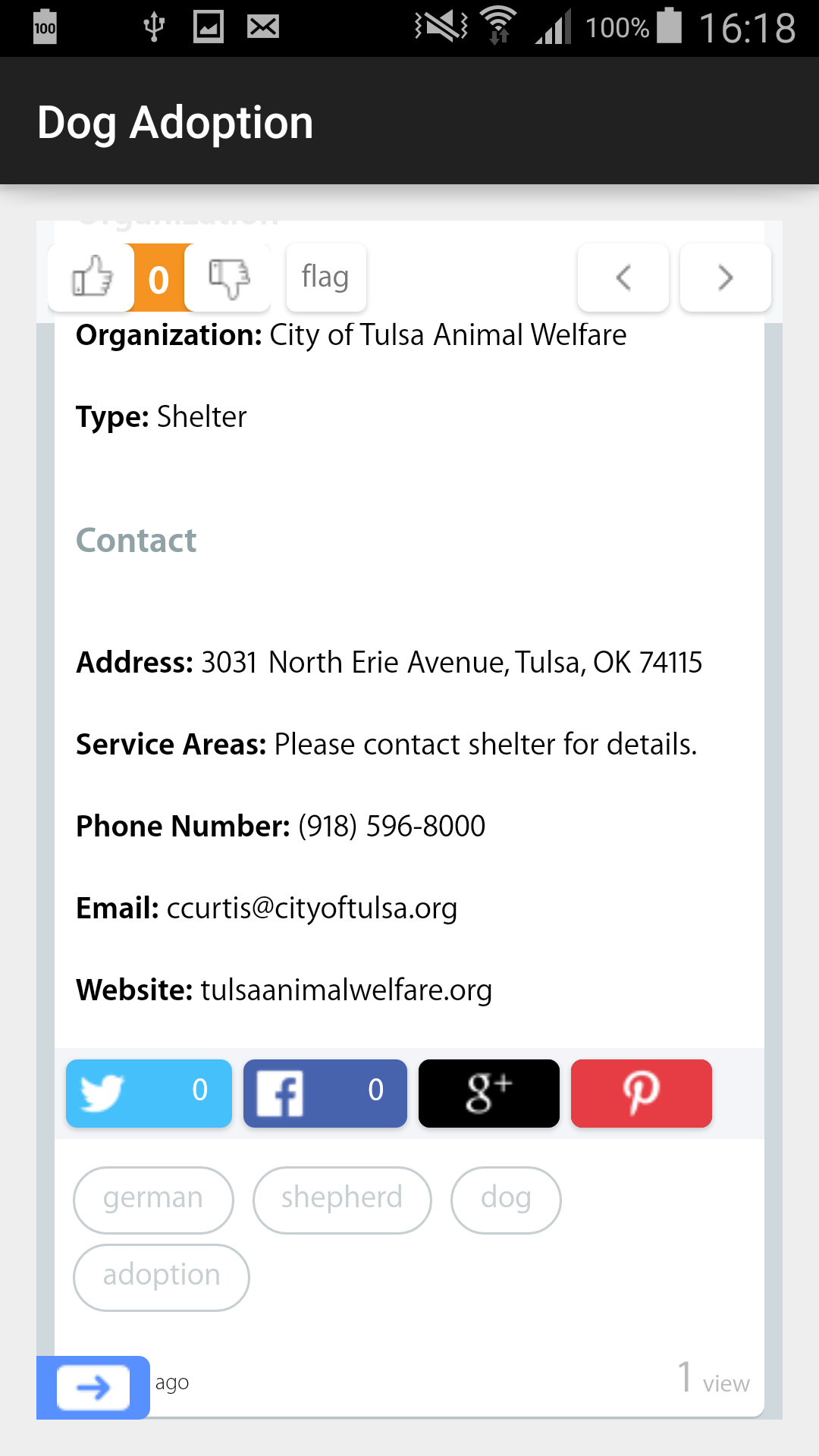 Dog Adoption - App on Amazon Appstore