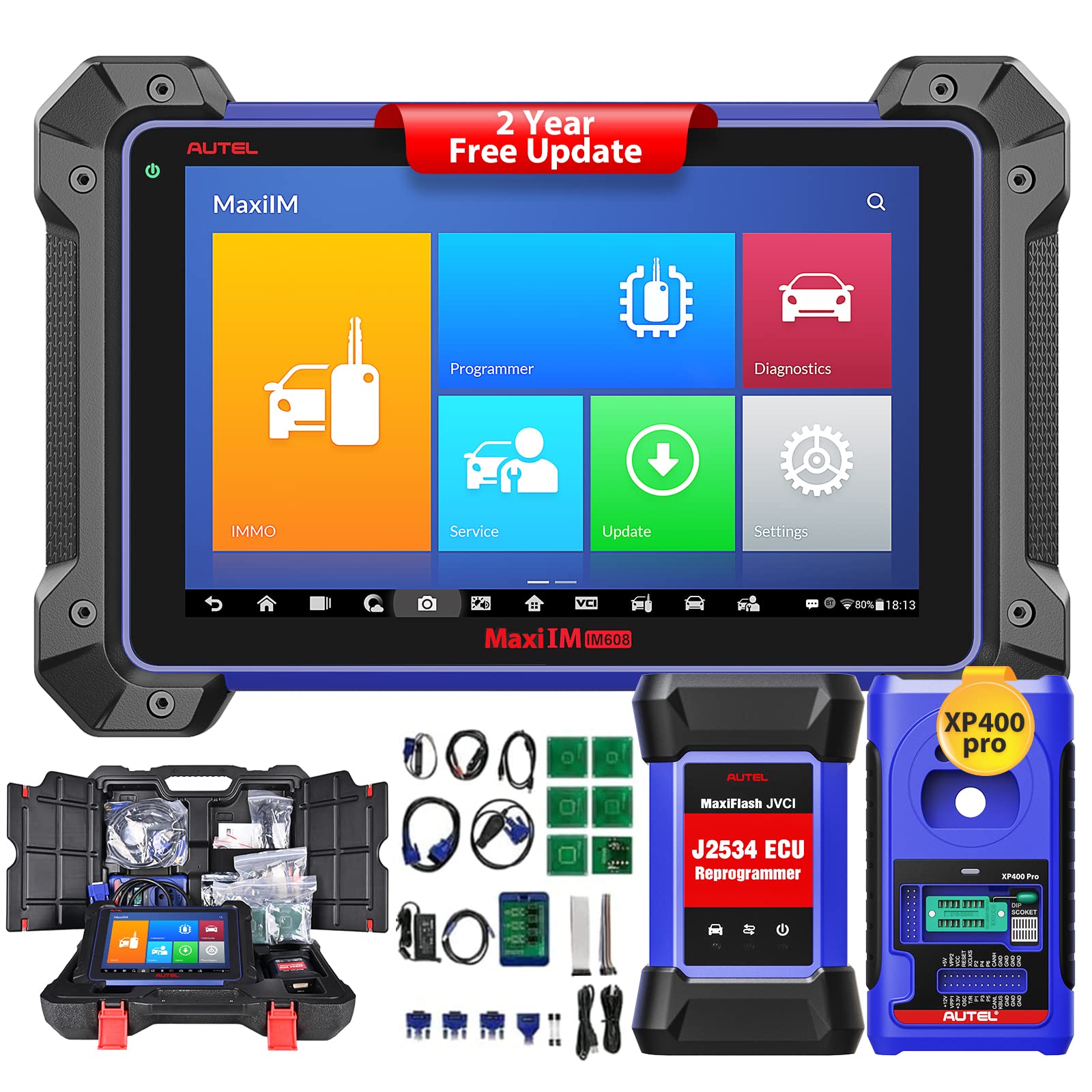 Buy Autel MaxiIM IM608 Pro Key Fob Programming Tool, 2 Years Free ...