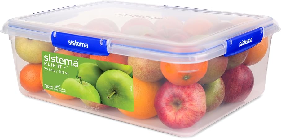 Amazon.com: Sistema KLIP IT+ Large 7.5L Rectangle Food Storage ...