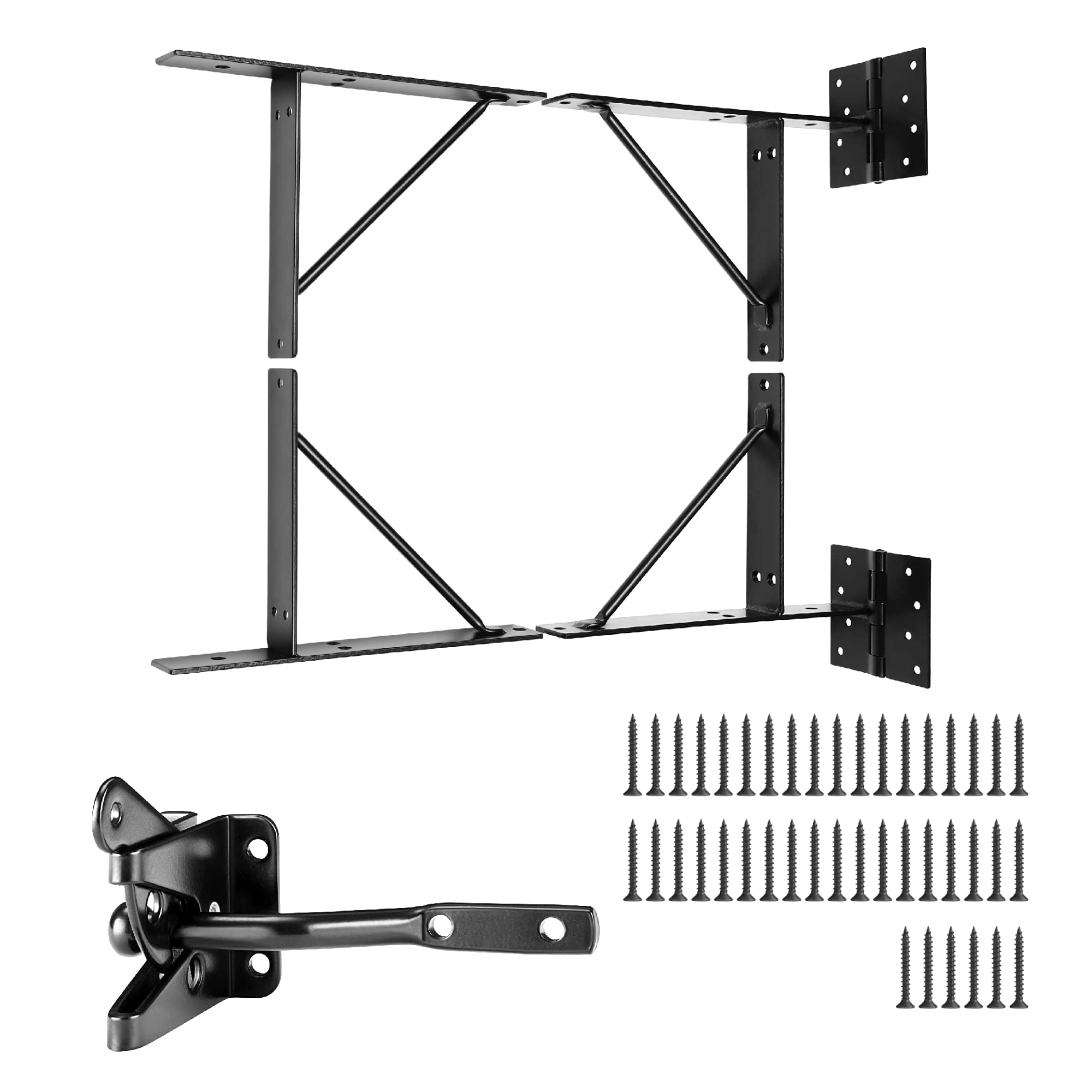 Buy Anti Sag Gate Kit and Gate Latch - Gate Corner Bracket with Gate ...