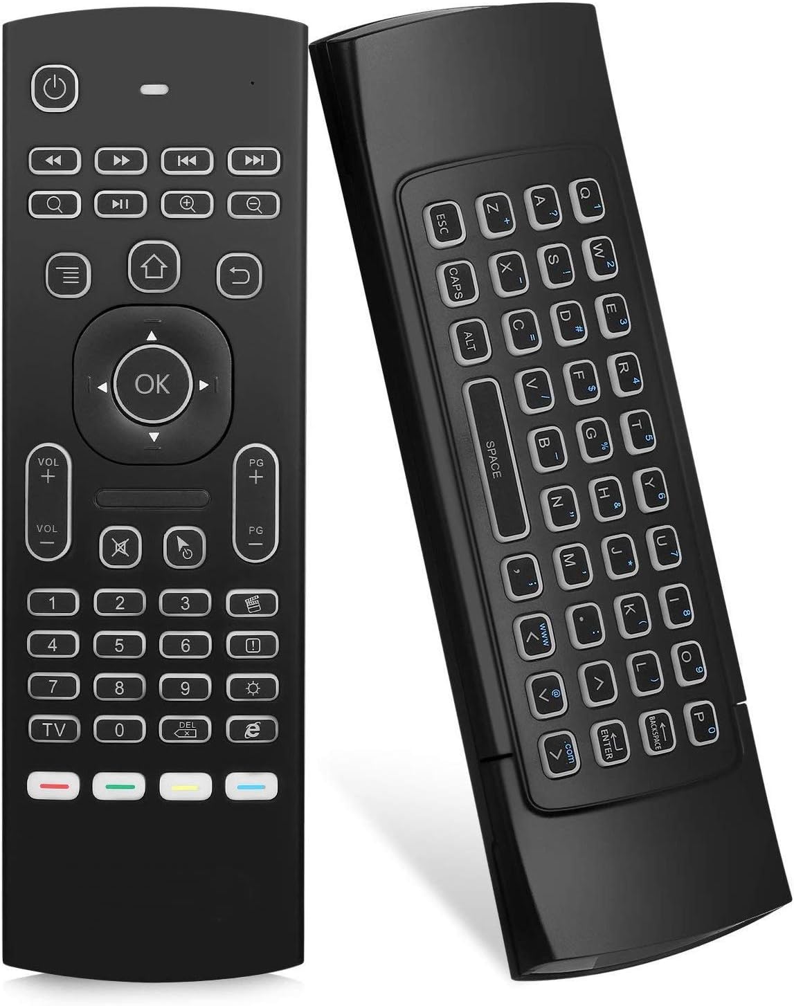 Amazon.com: Air Mouse Yalanle MX3 Mini Wireless Keyboard, 2.4G Backlit ...