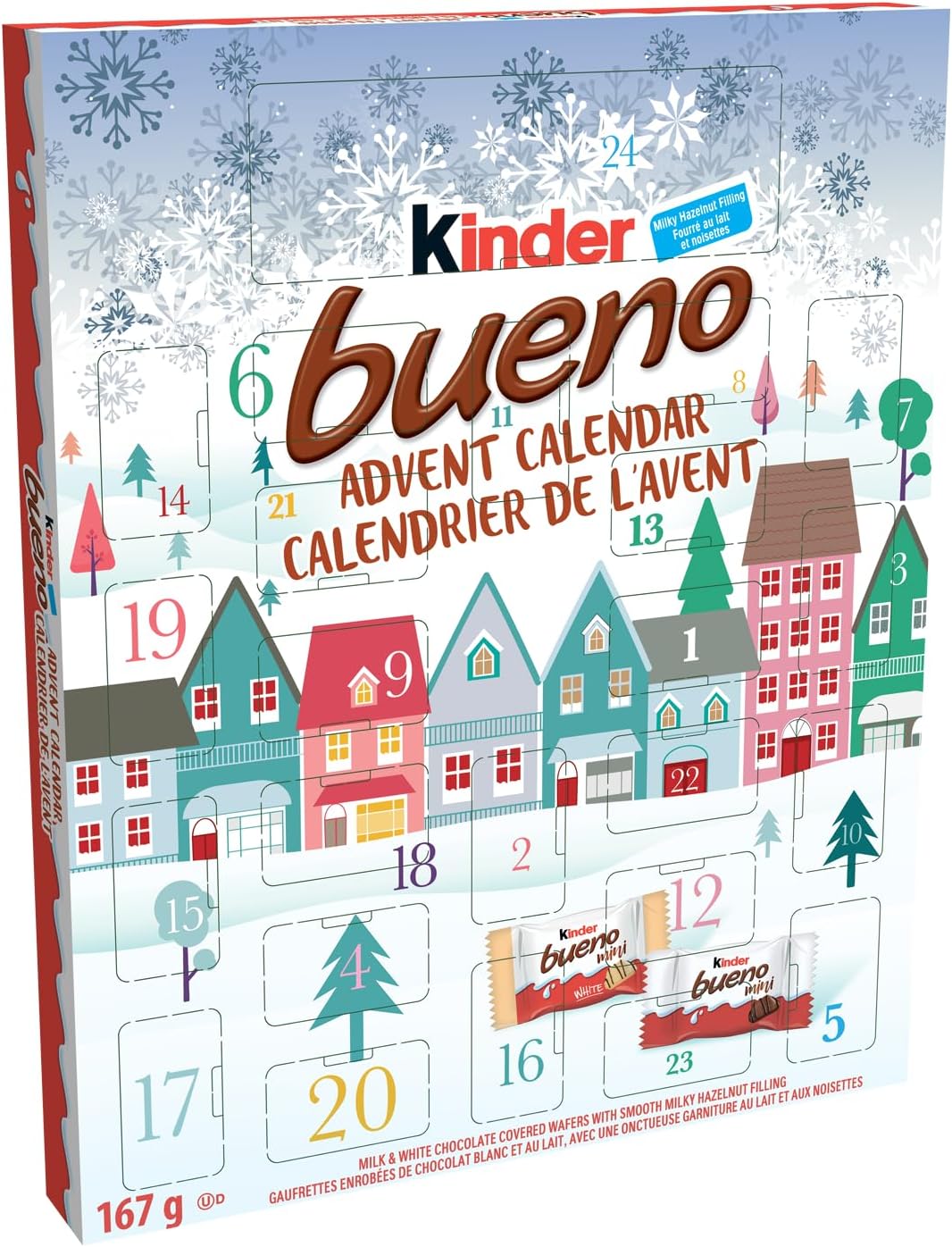 KINDER BUENO 2024 Advent Calendar, 24 Treats (167g) Nepal | Ubuy