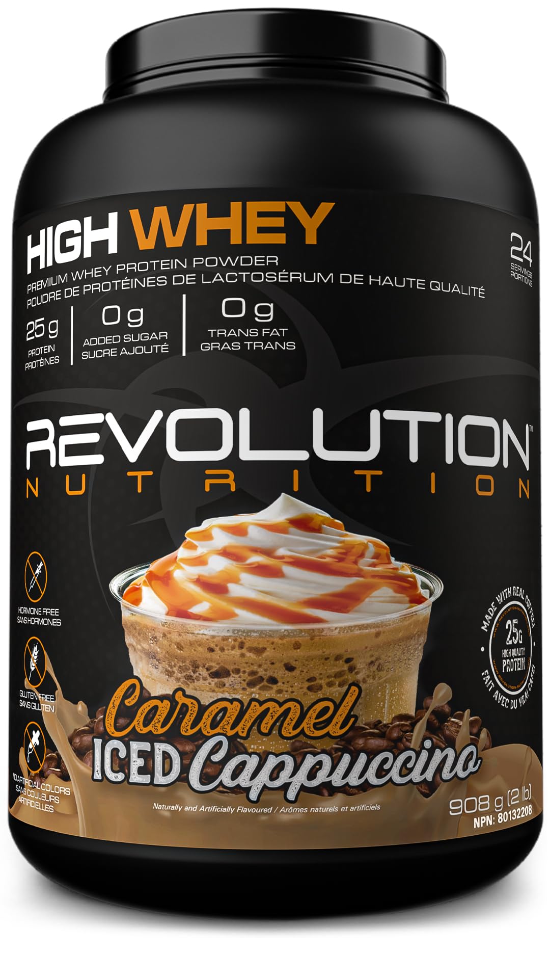 Revolution Nutrition, High Whey, Protein Powder, Whey Isolate, Gluten ...