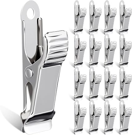 Mabor 16Pcs Metal Mini Clamps Small Spring Clamps Crocodile Alligator ...