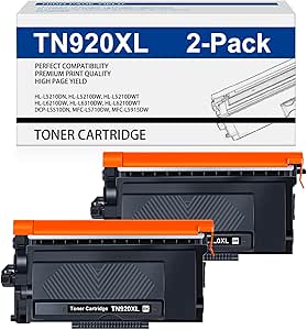 Amazon.com: Plaxellion TN920XL Toner Cartridge Compatible for Brother ...