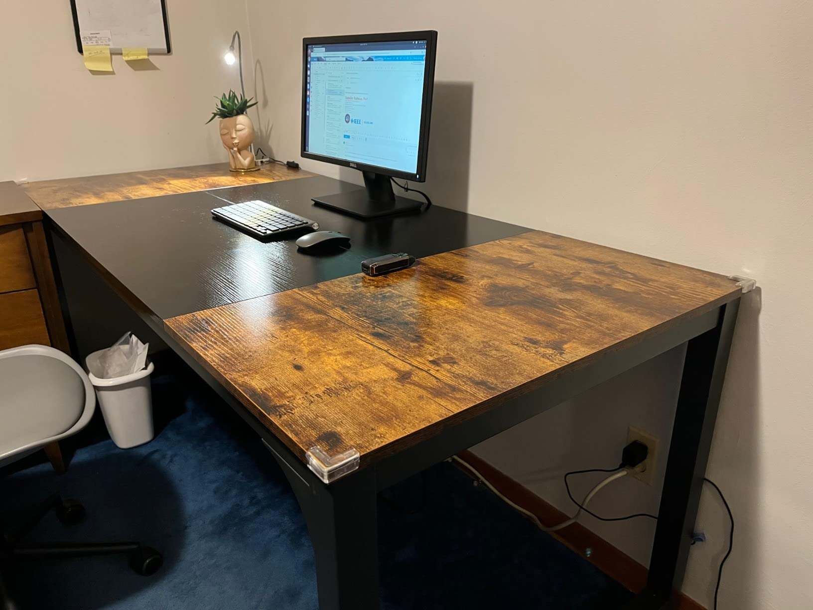 $28/mo - Finance Tribesigns 63”Executive Desk, Large Office Computer ...
