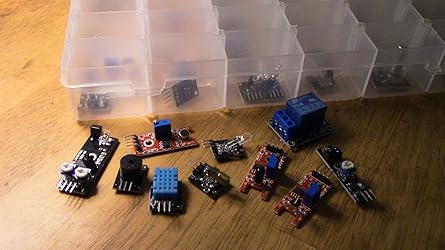 Amazon.com: HiLetgo 37 Sensors Assortment Kit 37 Sensors Kit Sensor Starter Kit for Arduino ...