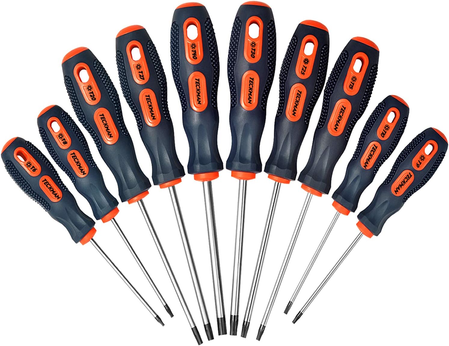 ROTATION 8PCS Magnetic Tip Torx Screwdriver Set, 8 Torx Star ...