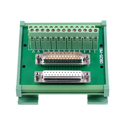 Snapklik.com : DB25 D-Sub Male & Female Header Breakout Board Terminal ...
