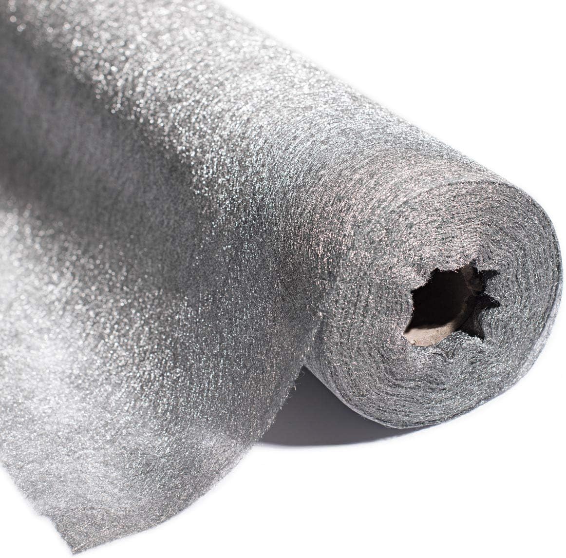 Amazon.com: Anderson's Metallic Silver Gossamer Fabric Roll, 19 Inches ...