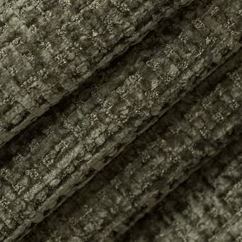 Amazon.com: Green Chenille Textured Upholstery Fabric by The Yard - SKU ...