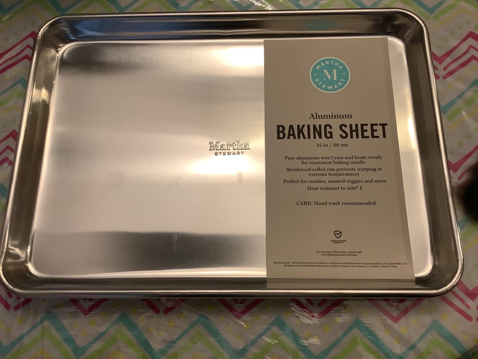 Amazon.com: Martha Stewart 4-Piece Non-Stick Aluminum Bakeware Baking ...