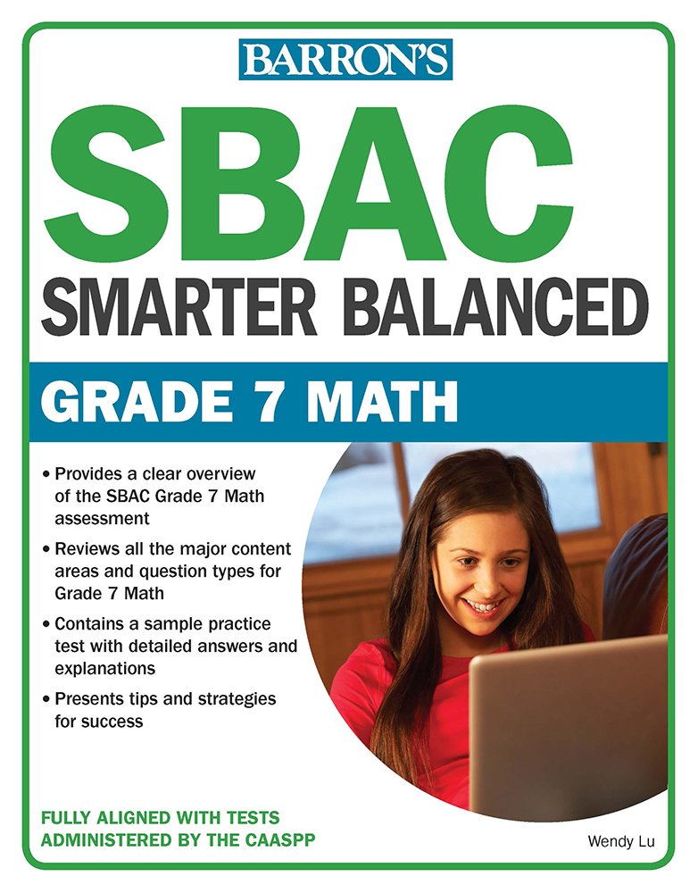 Amazon.com: SBAC Grade 7 Math: Smarter Balanced: 9781438010939: Lu ...