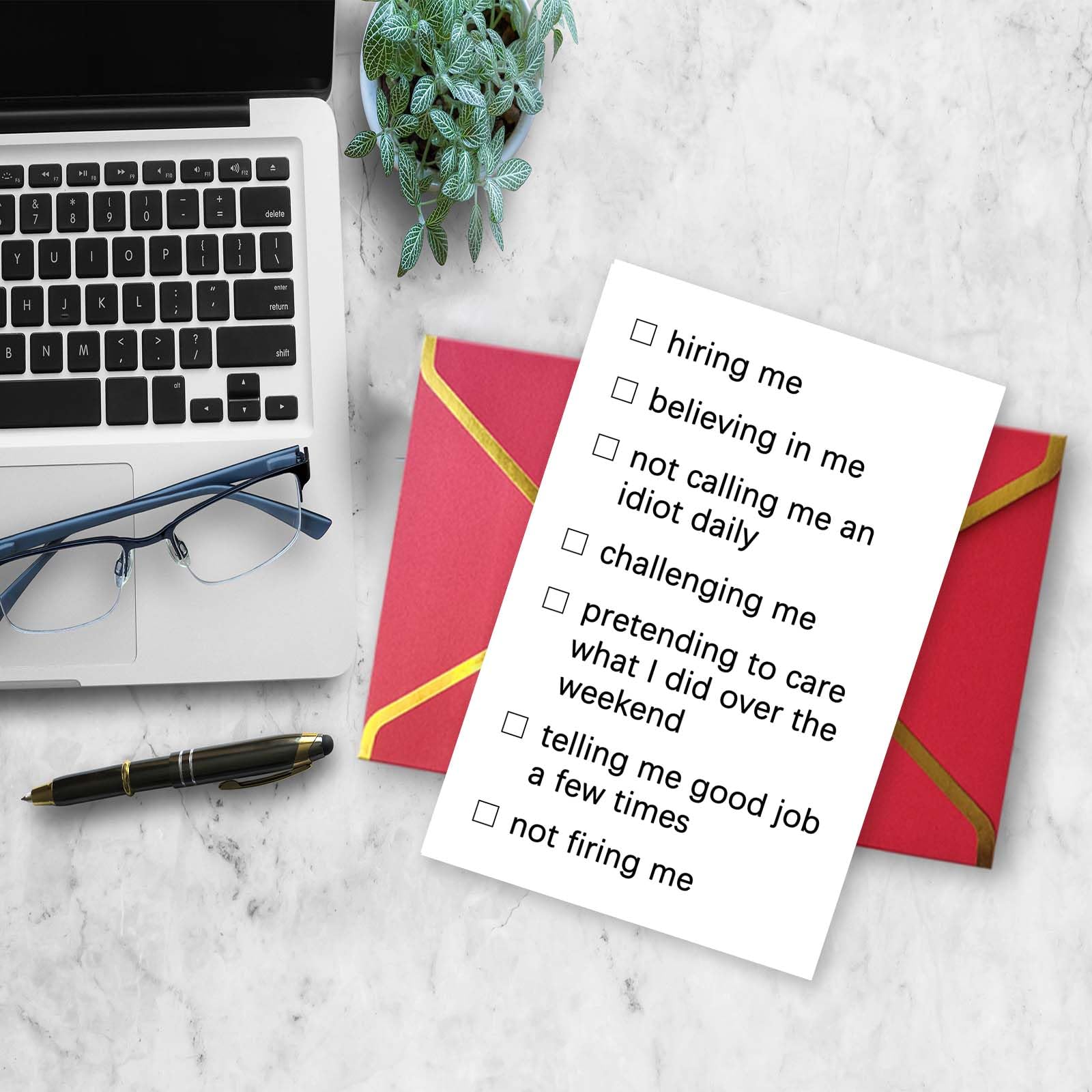 Snapklik.com : Cheeky Boss Day Card For Boss, Funny Boss Day Gifts For ...