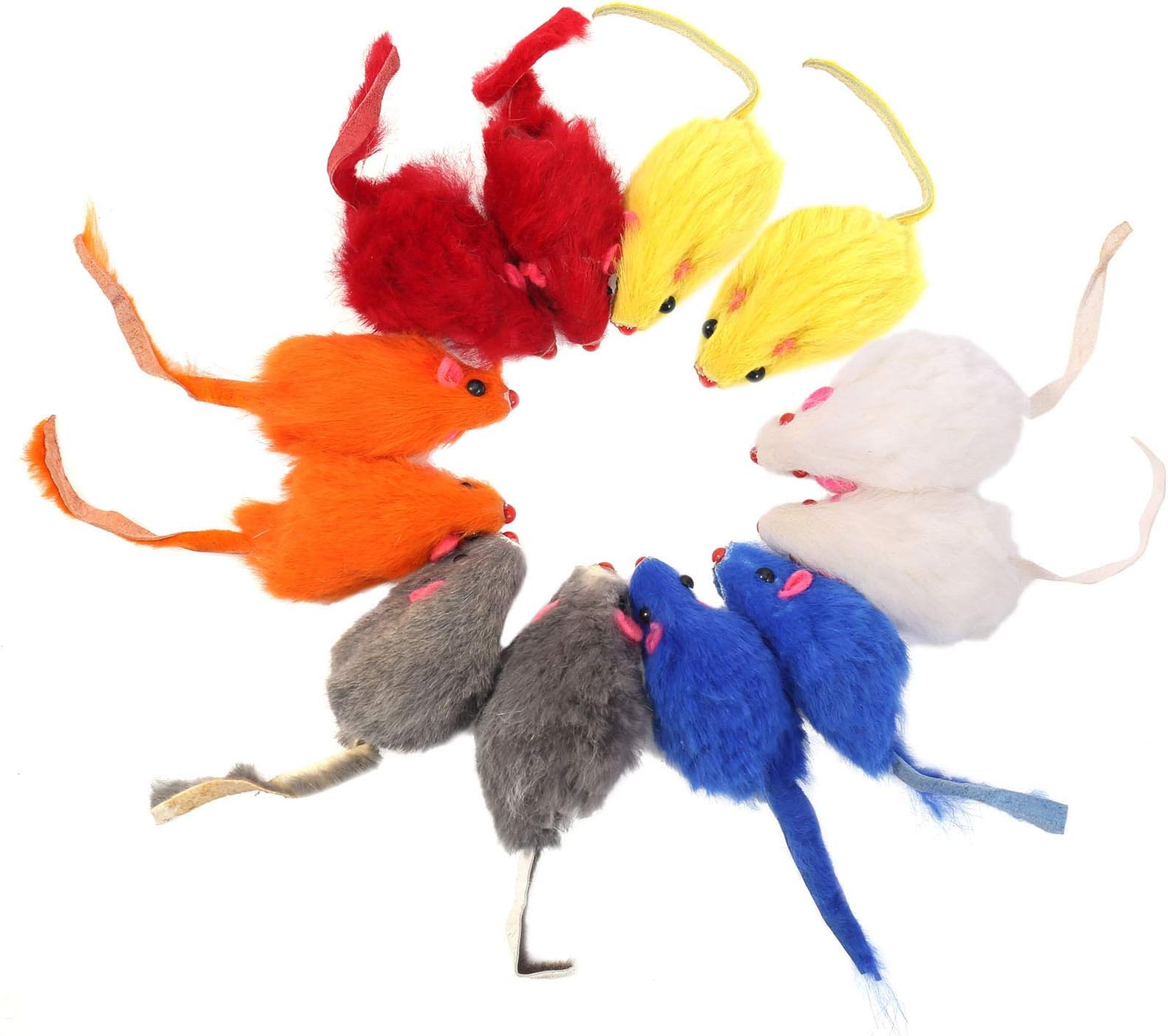 Ruff N Tumble Catnip Mice, 4 Pieces : Amazon.co.uk: Pet Supplies