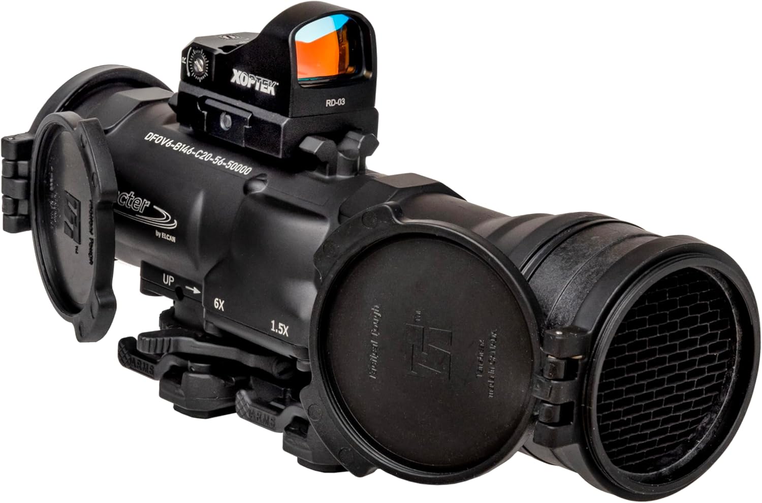 Amazon.com : ELCAN Specter DR Dual Role Optical Sight 1.5x/6x with 3MOA ...