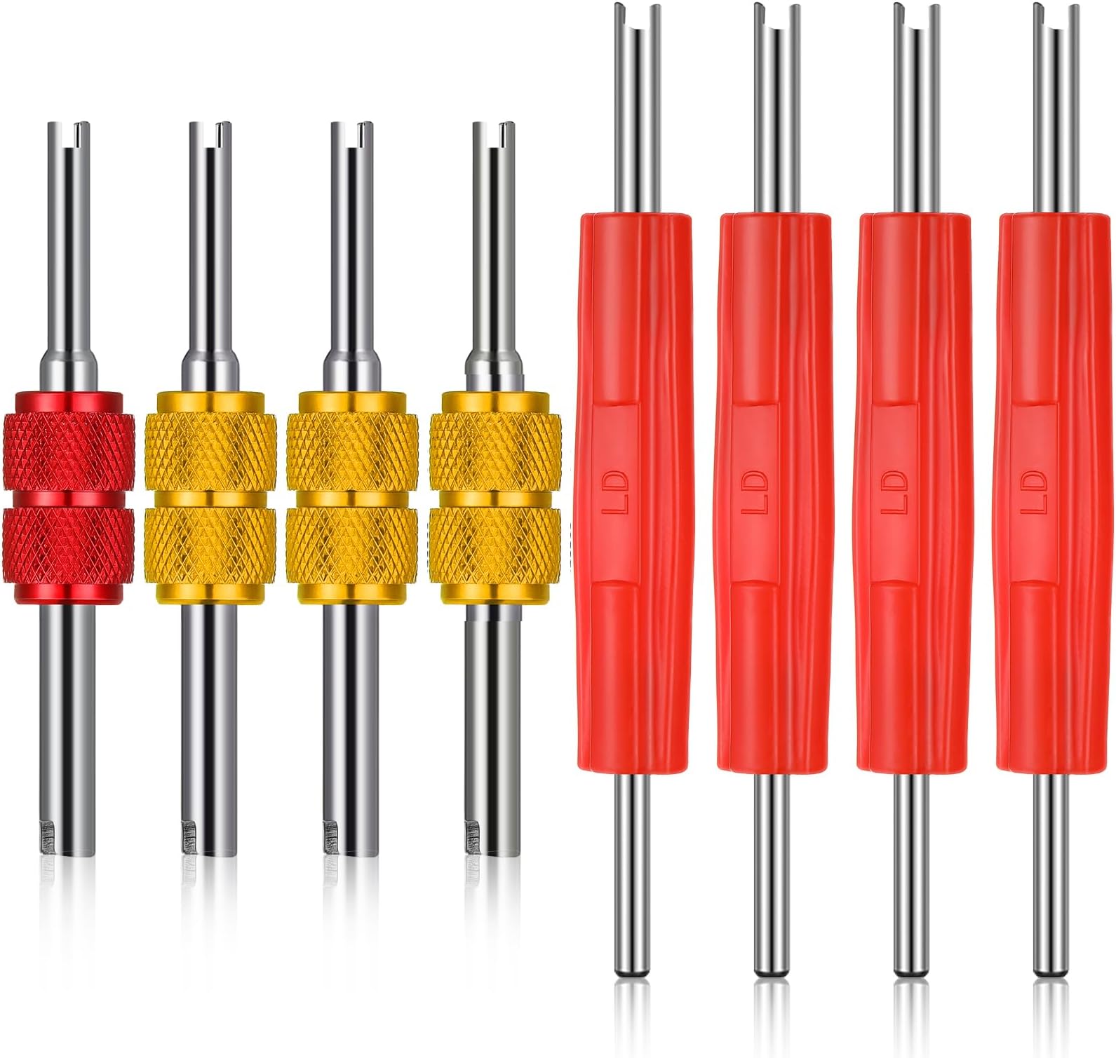 Amazon.com: 8 Pieces Valve Core Removal Tool Set, Includes 4 Pieces ...