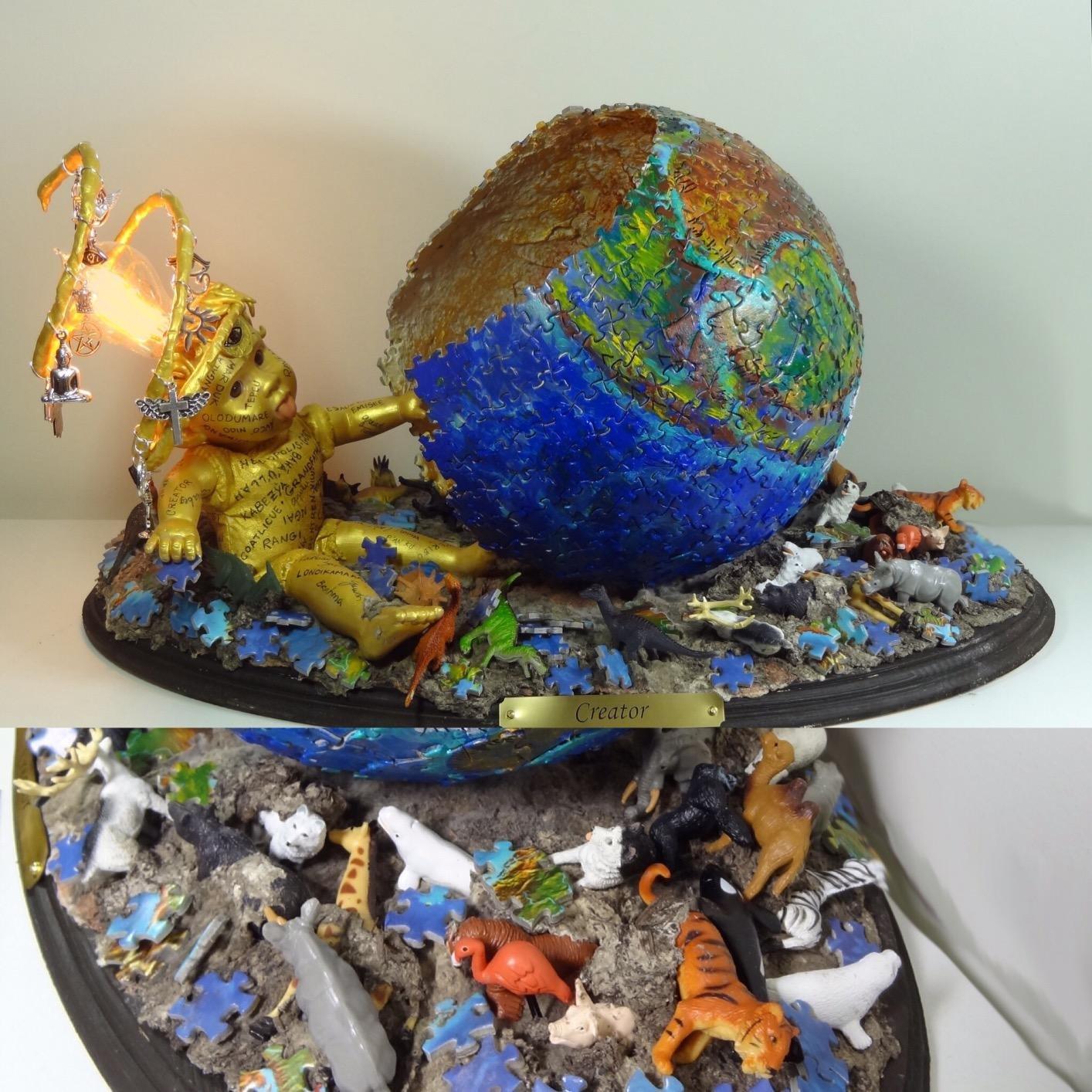 Amazon.com: 3D Spherical Puzzle - World Globe : Toys & Games