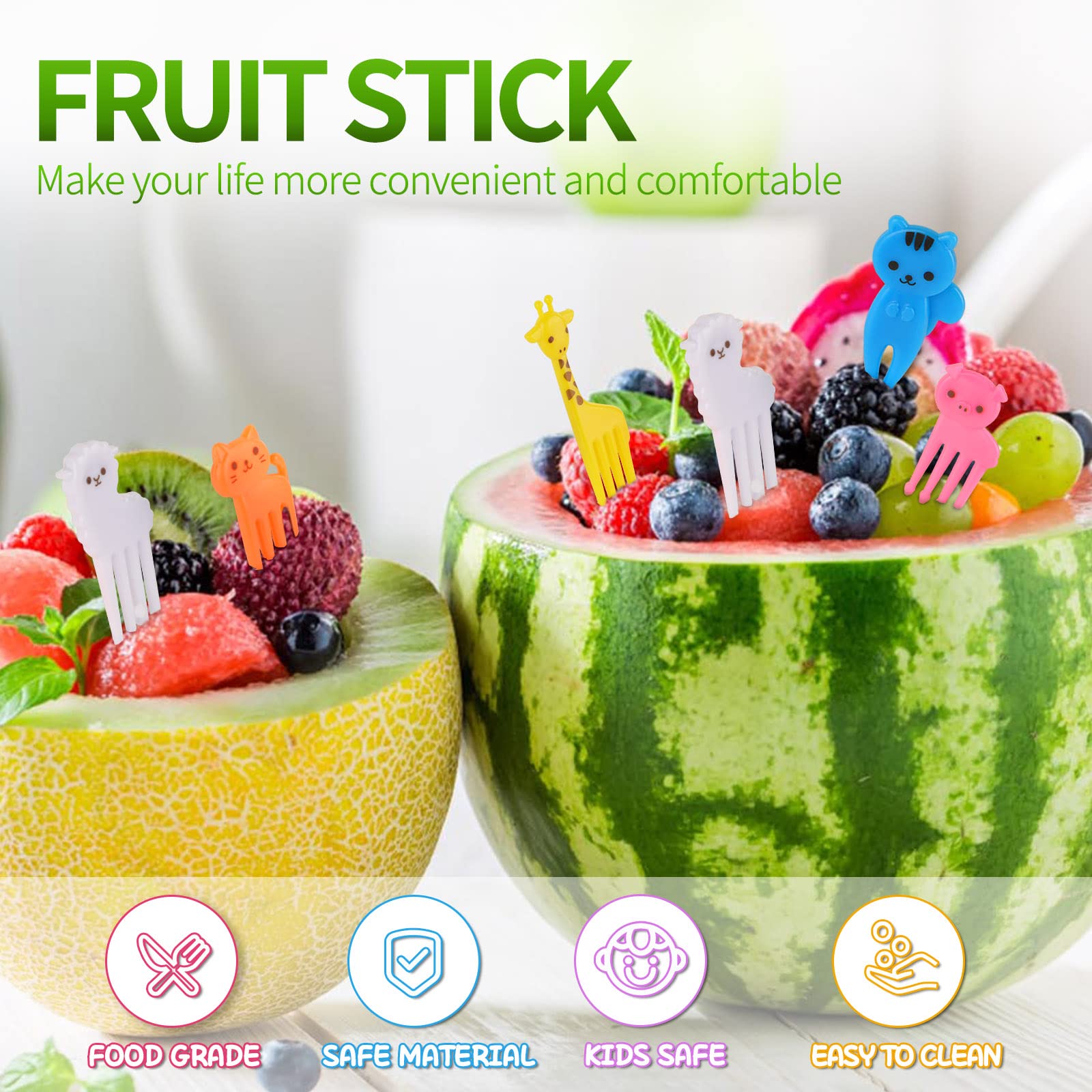 126 Pcs Animal Food Picks...B0BD84BLQX | Encarguelo.com.ve