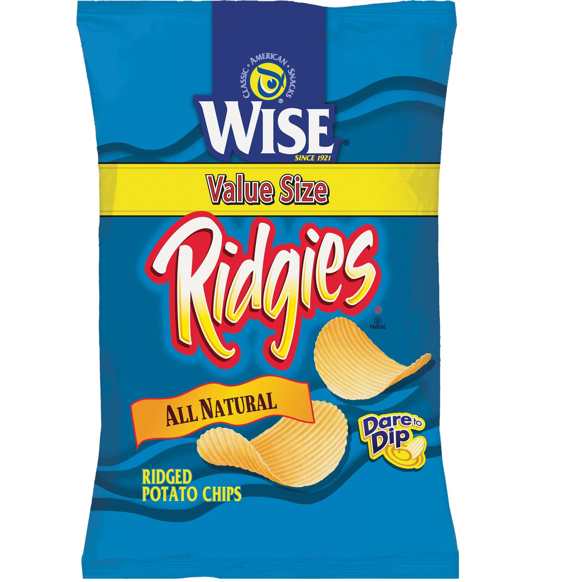 Amazon.com: Wise Ridgies Ridged Potato Chips