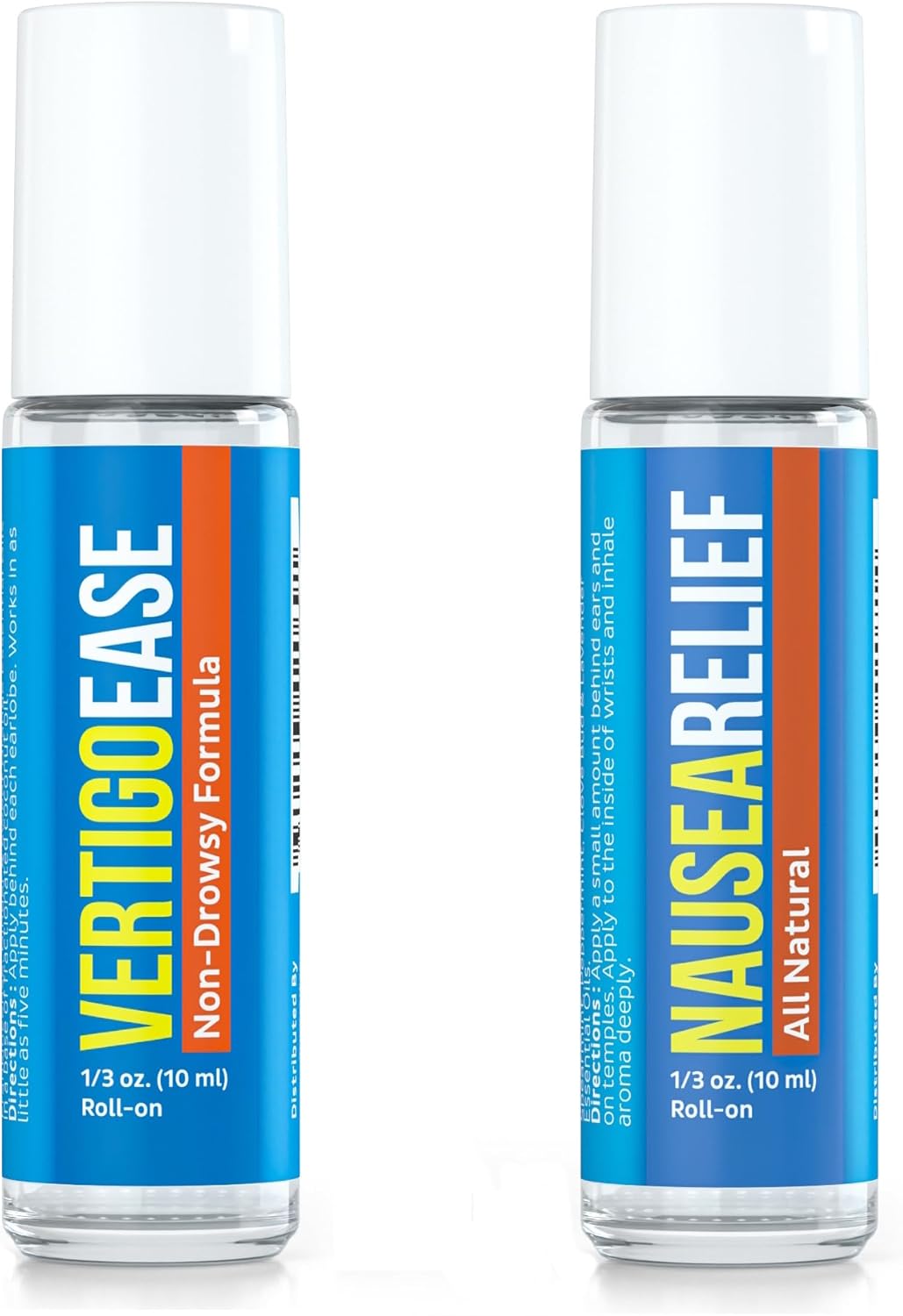 Amazon.com: Basic Vigor Vertigo Ease Roll-On and Nausea Ease Roll-On (10ml) Bundle : Health ...