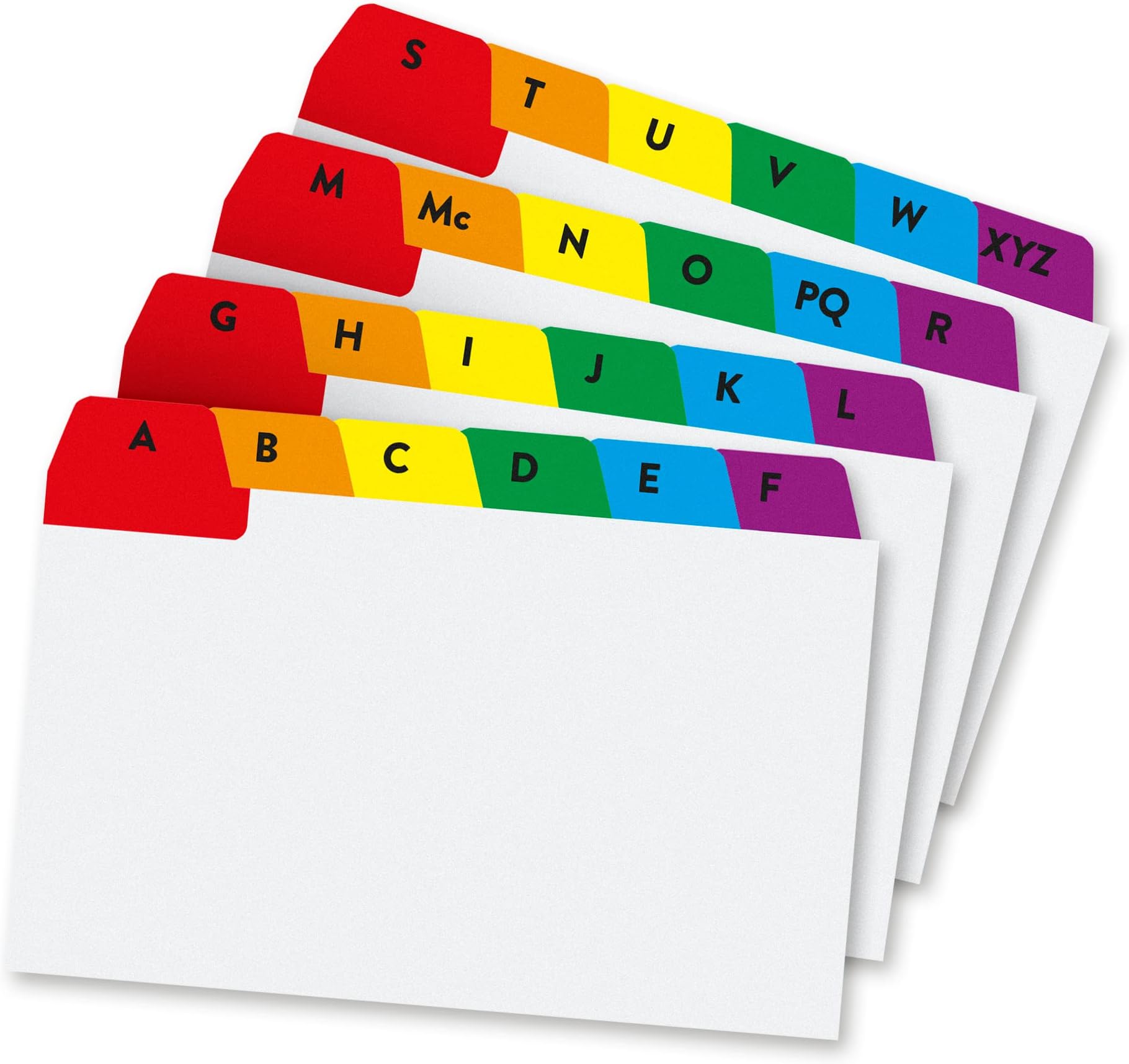 Neando Index Cards Guide Dividers 5x8 inches, the Blank Index Cards ...