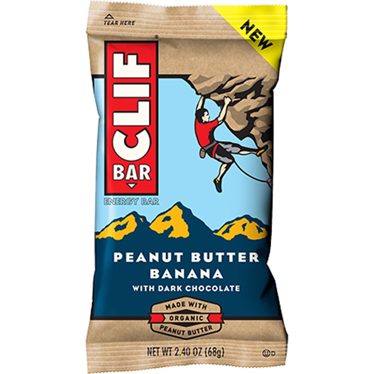 Amazon.com : CLIF -Seasonal Energy Bar - Peppermint Bark - (2.4 oz, 12 ...