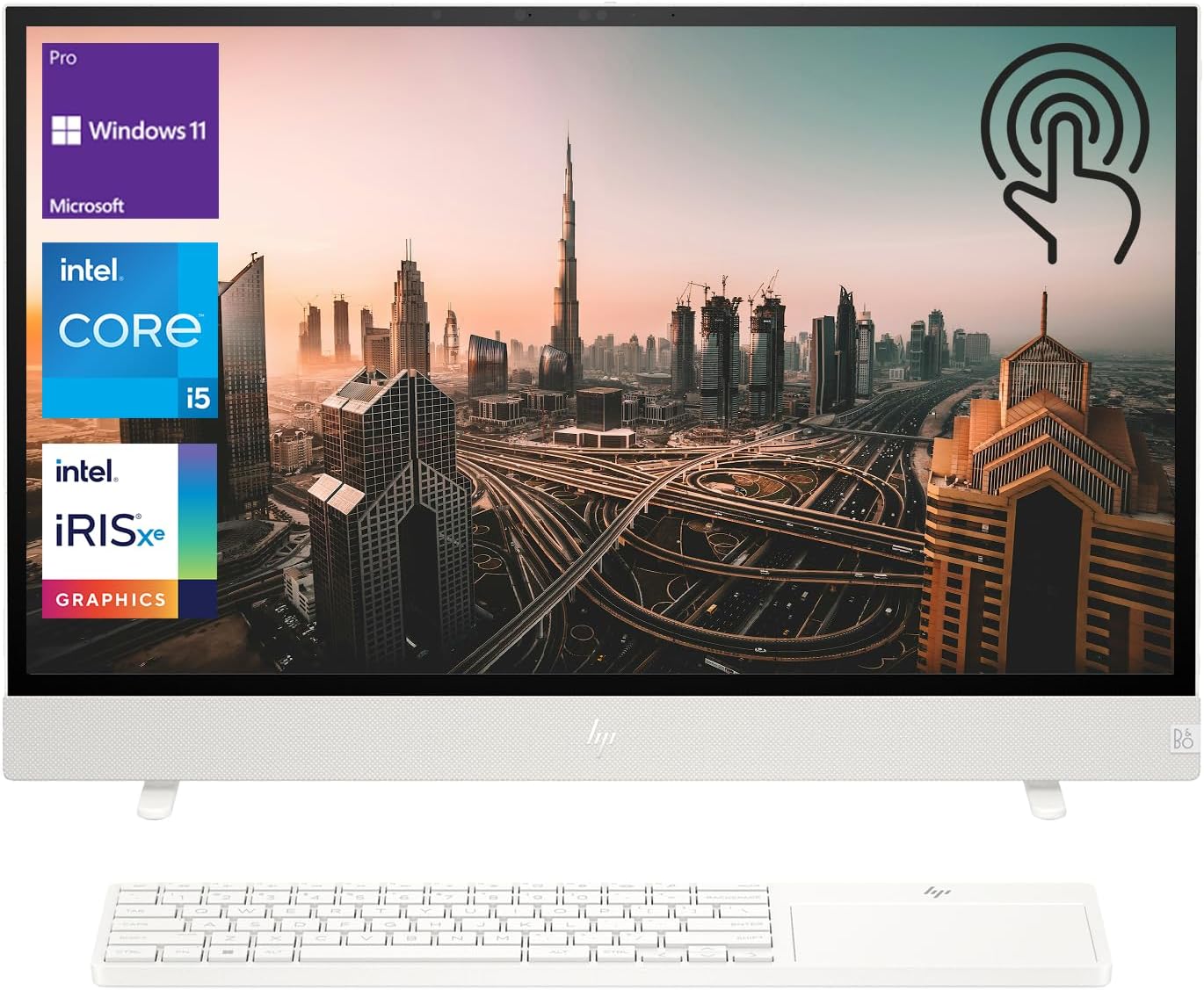 Amazon.com: HP Envy Move All-in-One Desktop, 24" QHD Touchscreen, 13th ...