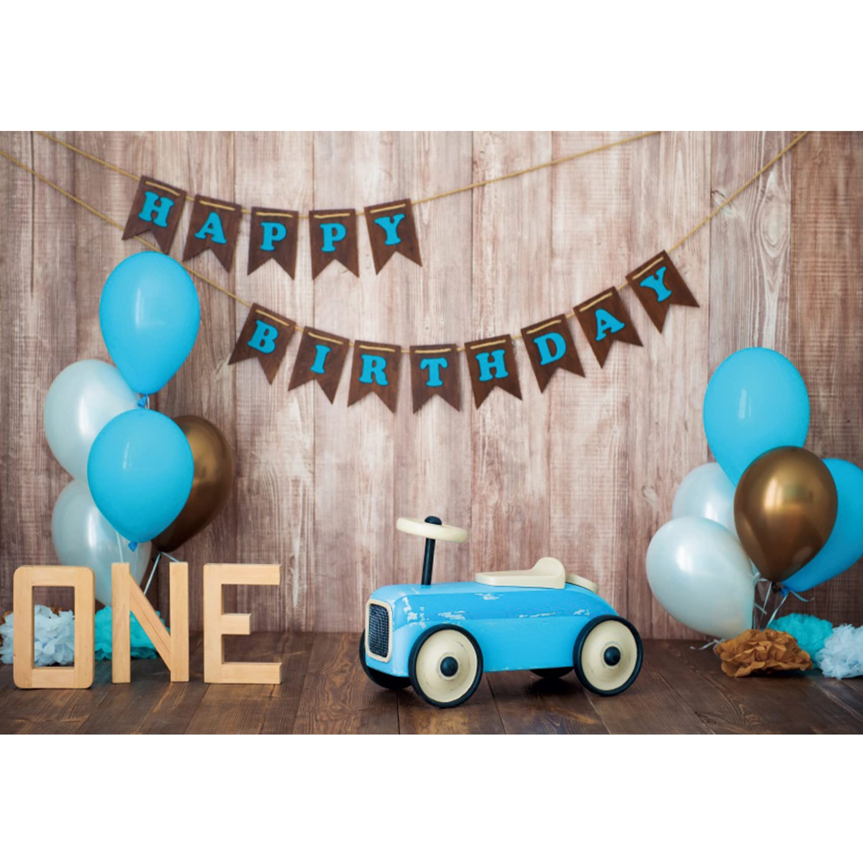Boys 1st Birthday Background