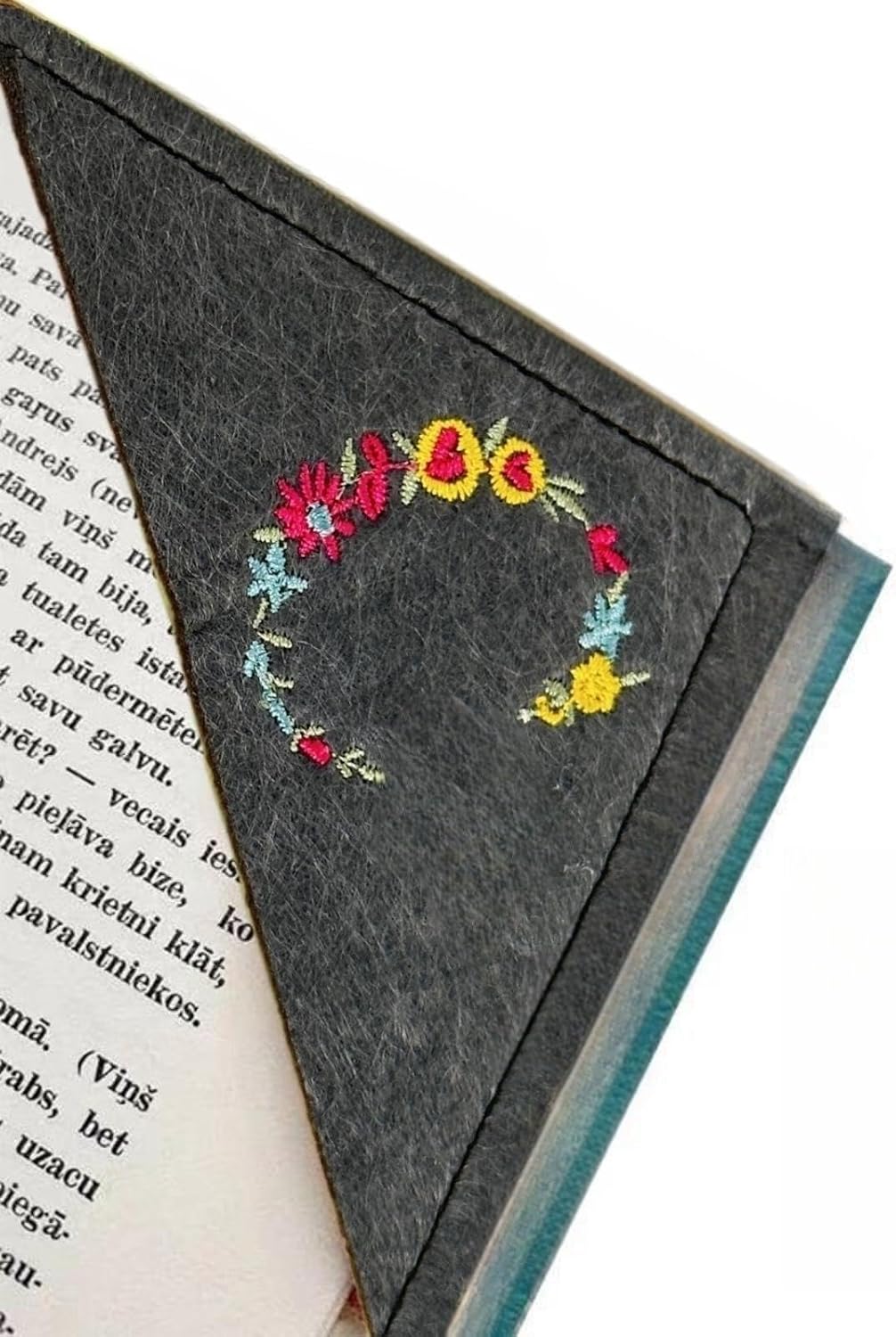 Amazon.com: Personalized Hand Embroidered Corner Bookmark with Envelope ...