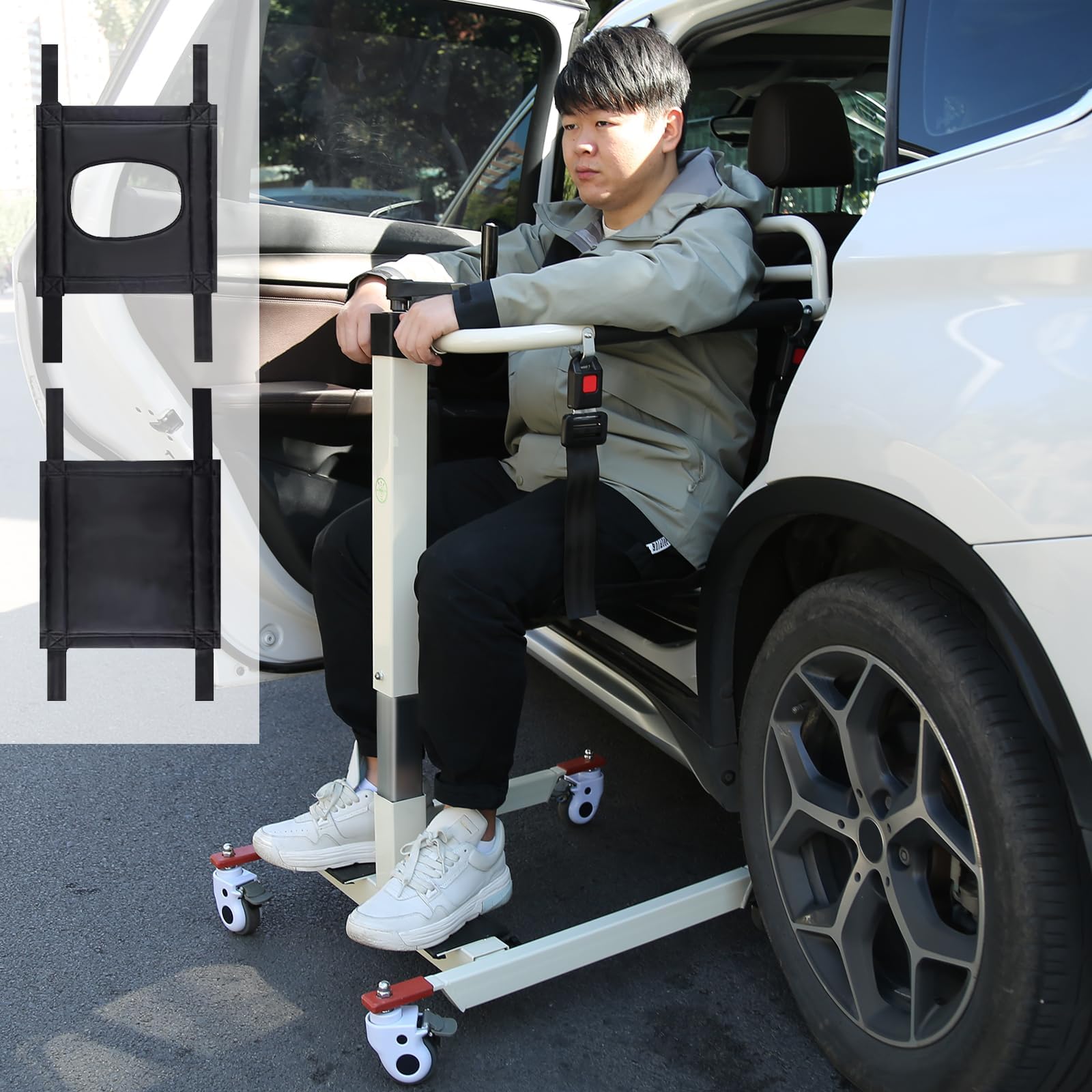 Amazon.com: ITULCYO Patient Lift Transfer Chair，Wheelchair Lift for Car ...