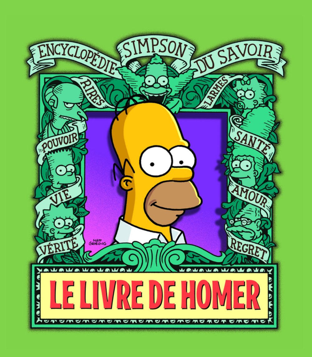 Amazon.com: Le Livre de Homer. Encyclopédie Simpson du savoir (Humour ...