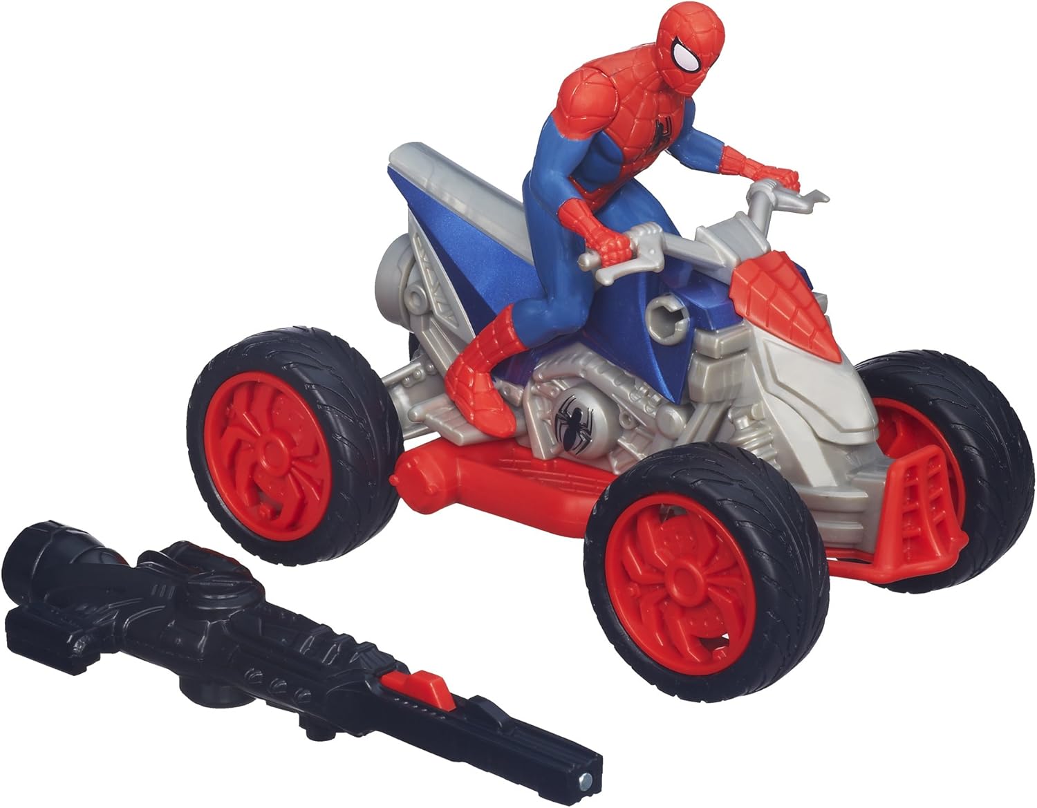Amazon.com: Marvel Ultimate Spider-Man Blast 'N Go ATV Vehicle : Toys ...