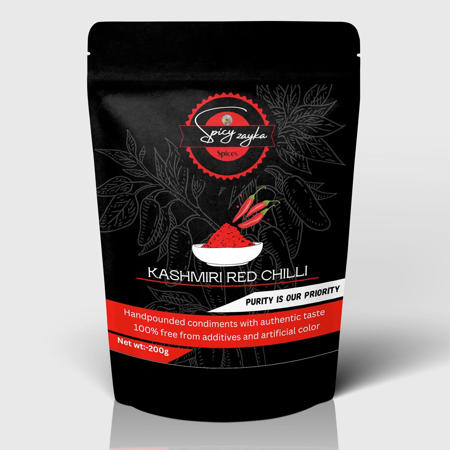 Spicy Zayka Kashmiri red chilli powder | Lal mirchi | (100g) : Amazon ...