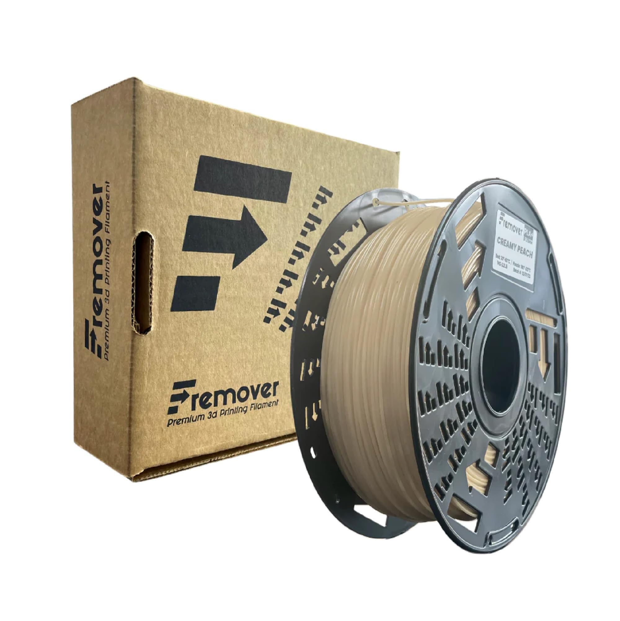 PLA Filament 1.75mm, PLA Plus, Creamy Peach pla 1KG, 3D Printer ...