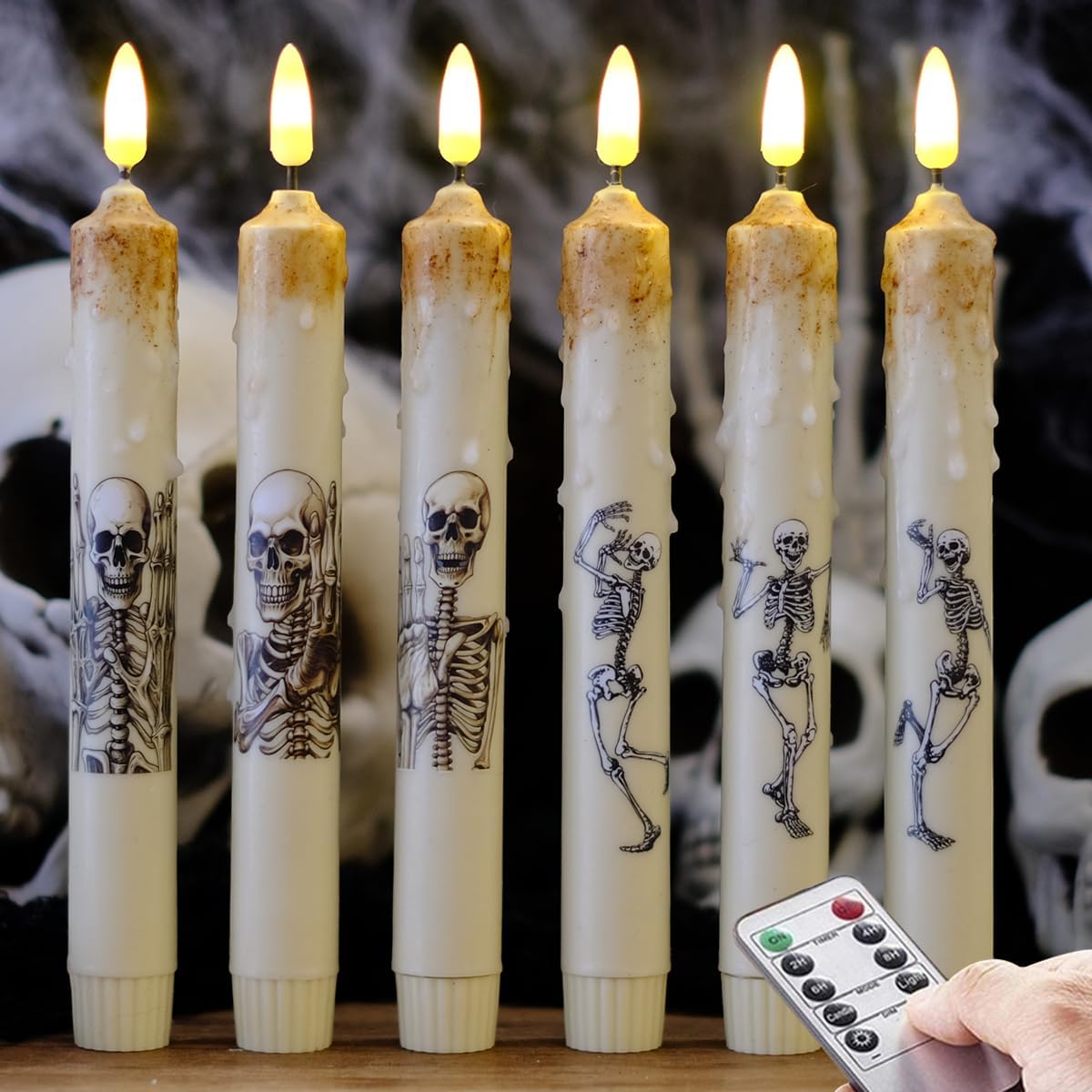 Battery Operated Halloween Candles