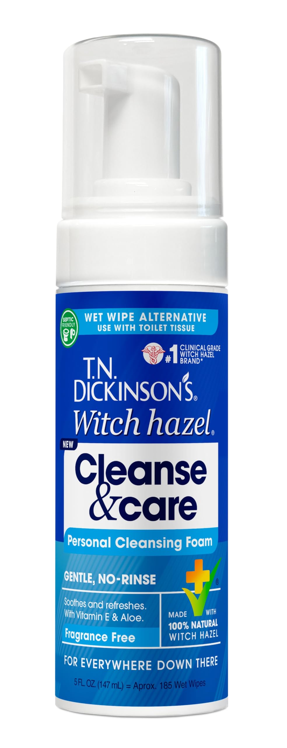 Amazon.com: T.N. Dickinson's Witch Hazel Cleanse & Care Personal ...