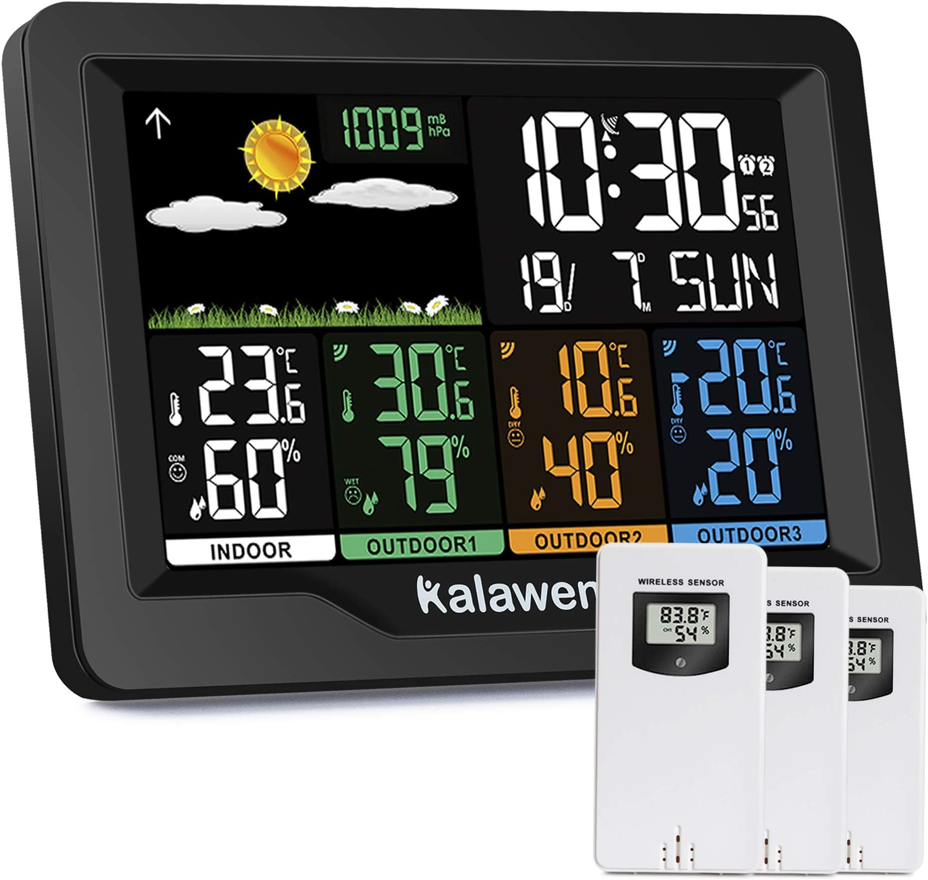 Amazon.com: SMARTRO SC93 Weather Station and 2 Extra Sensors Bundle ...