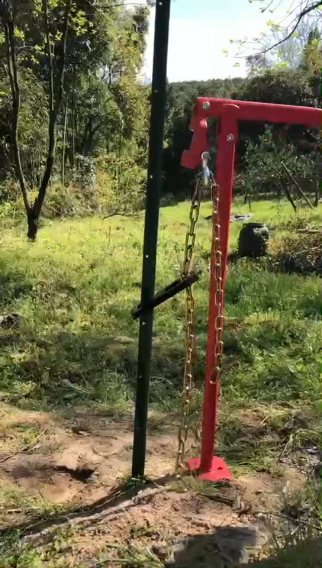 Watch Steel T Post Puller Plate - Remove T-Posts from Ground on Amazon Live