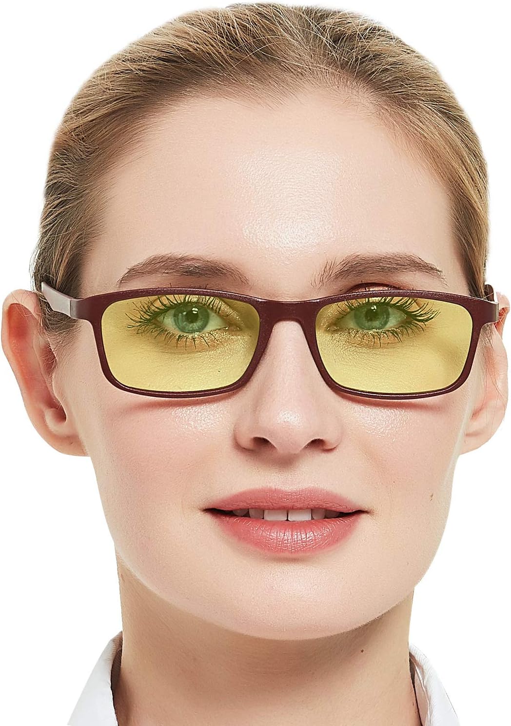 Amazon.com: OCCI CHIARI Men’s Tinted Reading Glasses Blue Magnifying ...