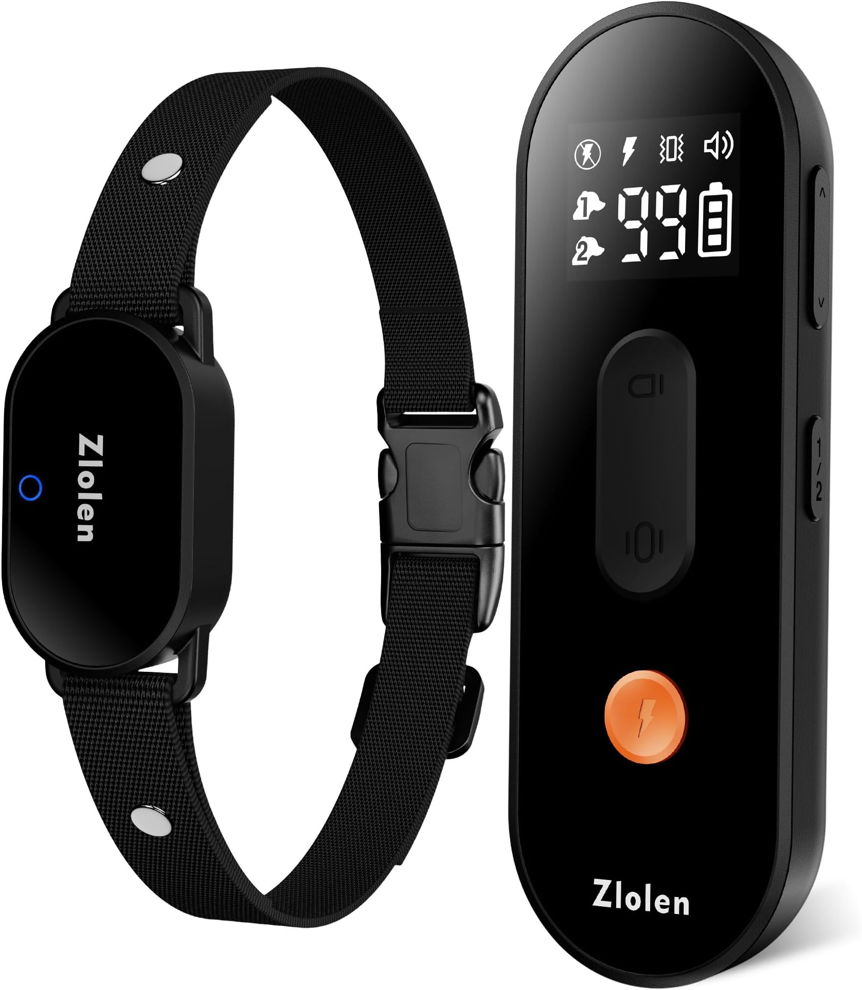 Amazon.com: Zlolen Dog Shock Collar with Remote - 2 in 1 Shock & No ...