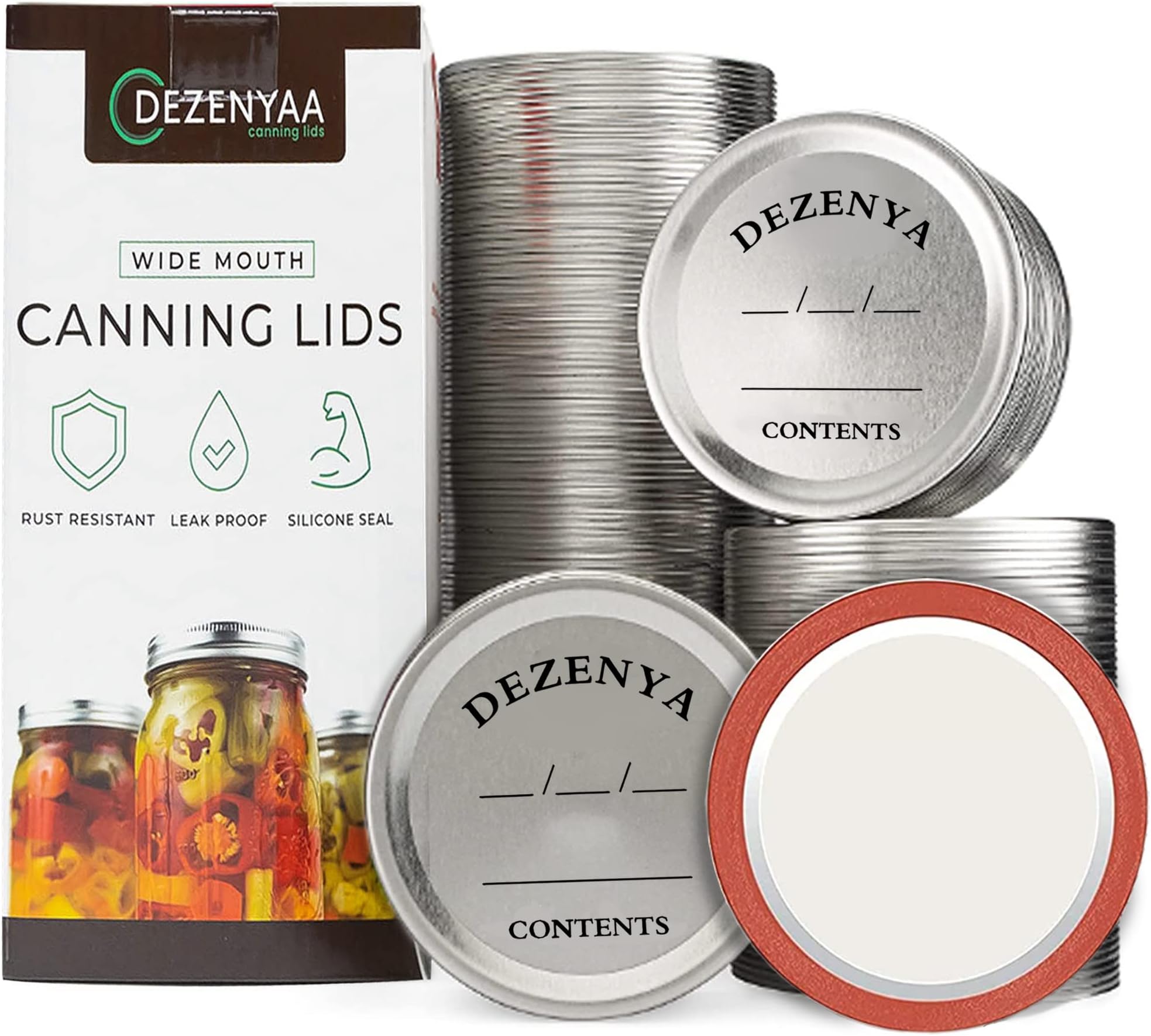 Amazon.com: Superb Sealing Solutions Canning Lids - Mason Jar Wide ...