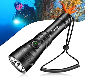 Amazon.com : Odepro SD1500 Dive Light 1500 Lumens Rechargeable Scuba Diving Flashlight 3 Modes ...