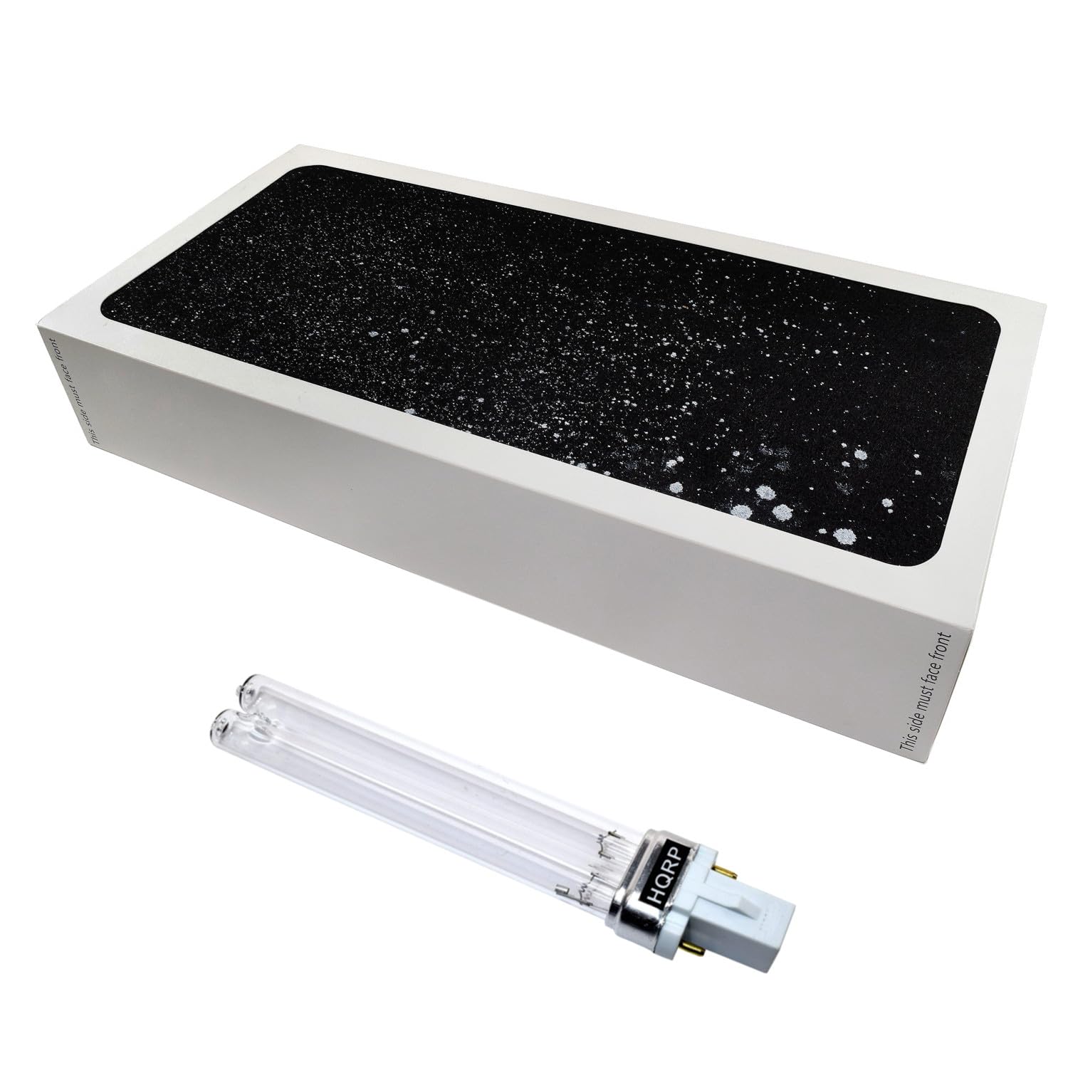 Amazon.com: HQRP Bundle TiO2 Treated HEPA Filter with 9W Bulb G23 Base ...