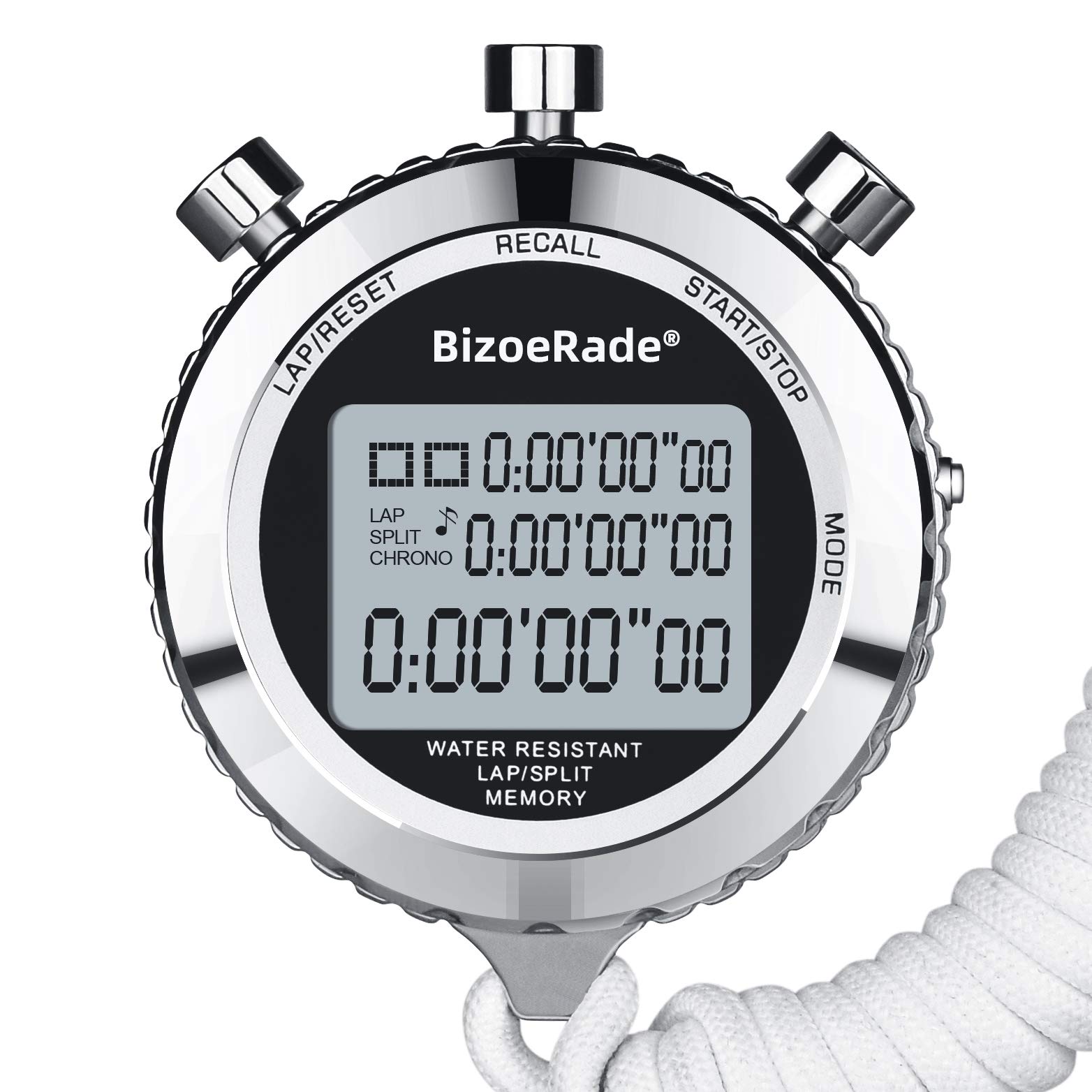 Buy Sport Stopwatch Timer,BizoeRade Digital Stopwatch Shockproof ...