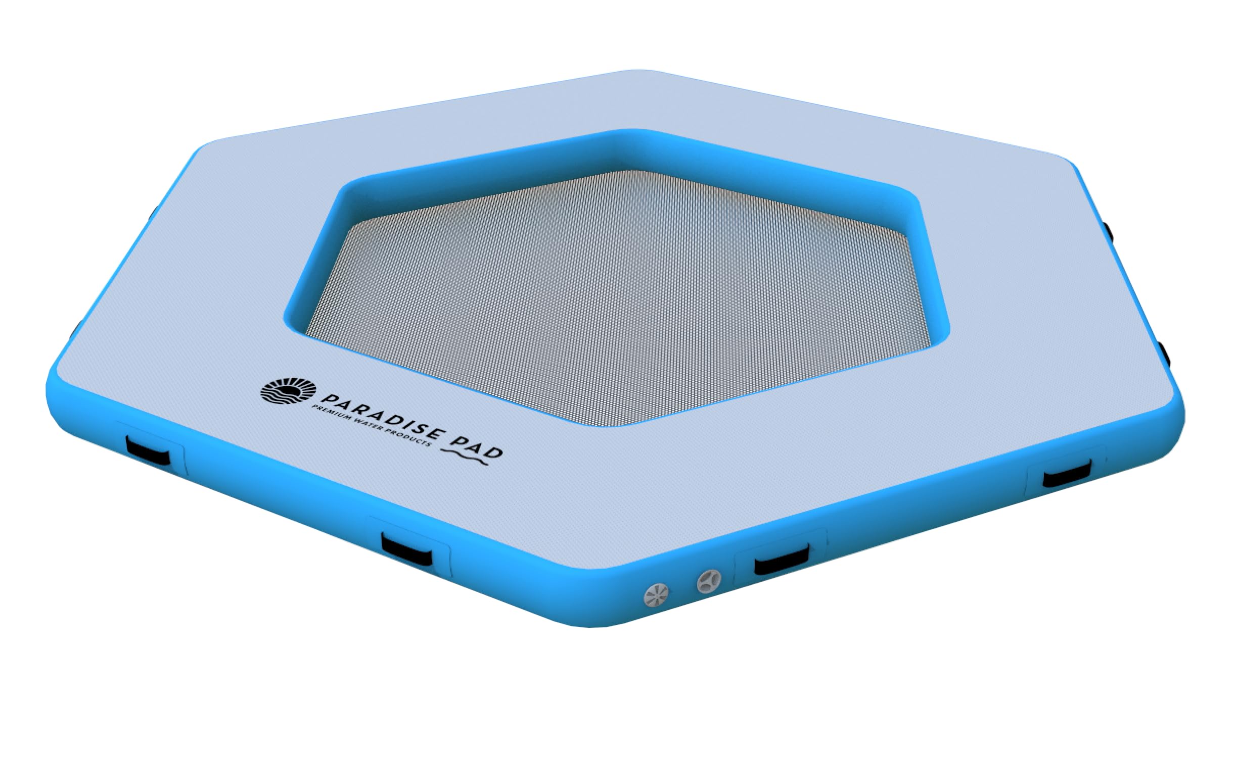 Amazon.com: Paradise Pad Inflatable Lake Pad Inflatable Floating Mat ...